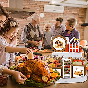 St. Patrick's Day Tiered Tray Decor St. Patrick's Day Decorations Interchangeable Decor with Wooden Frames, Arch, Ladder and 18 Cards Cards Including 36 Patterns, (36 Pattern)