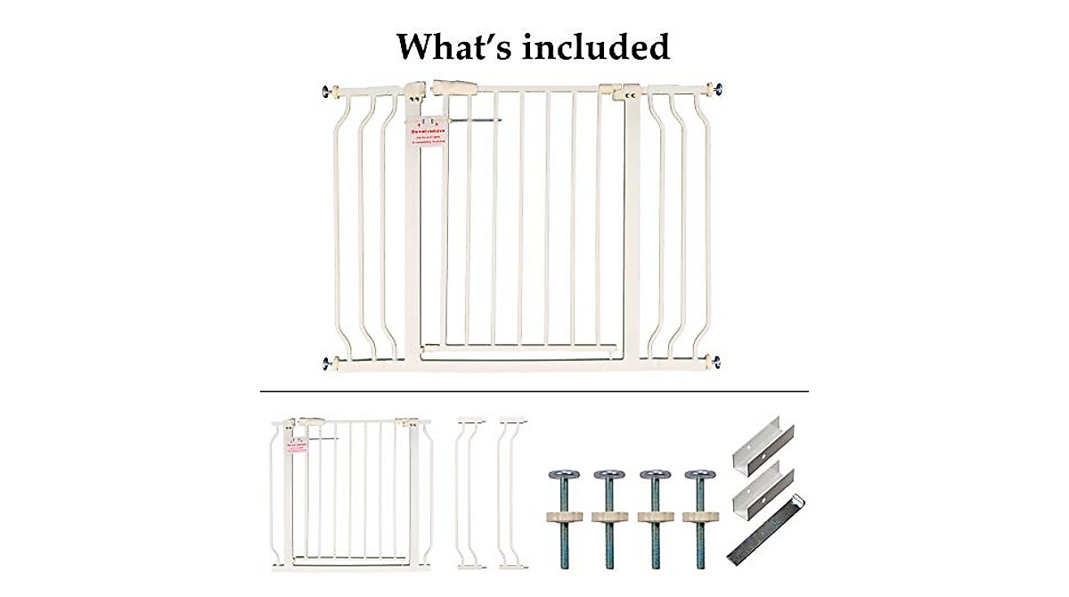 BalanceFrom Easy Walk-Thru Safety Gate for Doorways