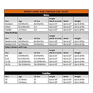 Rubies Baby Rugrats Chuckie Costume, As Shown, Toddler