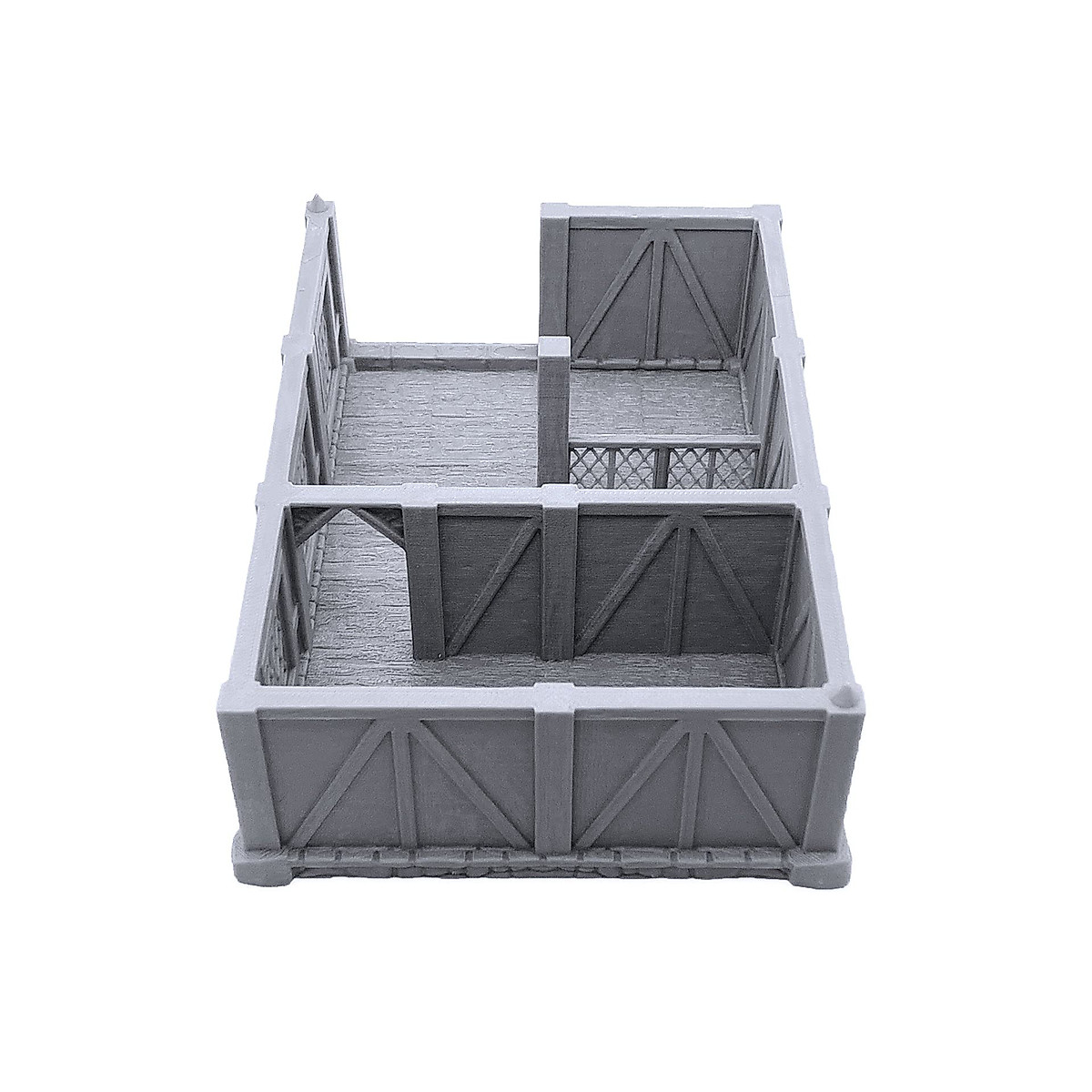 EnderToys Ulvheim Merchant House - Stable by Terrain4Print, 3D Printed Tabletop RPG Scenery and Wargame Terrain for 28mm Miniatures