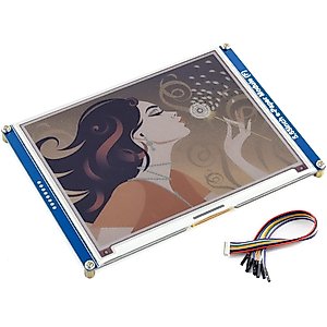 waveshare 5.65inch E-Ink Display HAT 7-Color ACeP E-Paper Display 600x448 Pixels for Raspberry Pi 4B/3B+/3B/2B/Zero/Zero W/Zero WH and Jetson Nano