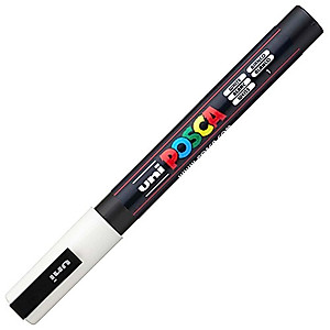 posca Paint Marker, PC-3M Fine Bullet, White