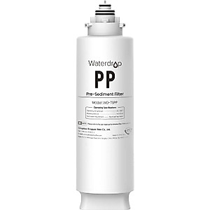 Waterdrop TSPP Under Sink Sediment Water Filter, Replacement TSU-W 3-Stage Ultra-Filtration Under Sink Water Filter System, 1 Pack