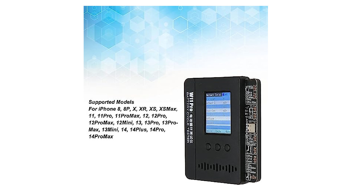 Small Battery Tester, Low Power Plug and Play Supports Dual Operation ...