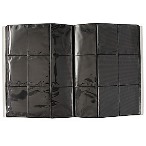 Monster 9 Pocket Trading Card Binder - Matte White Album, Anti-Theft & Anti-Drop TCG Protection w Side Loading Padded Pockets, Double Sided, Holds 360 Cards, For Sports, Gaming, Kpop, Christmas Gift