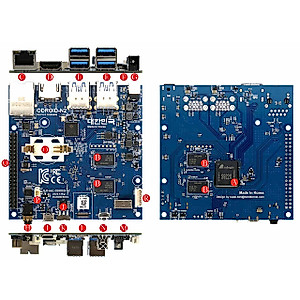 ODROID N2+ Single Board Computer (SBC) (2GB) with 12v 2a Power Supply