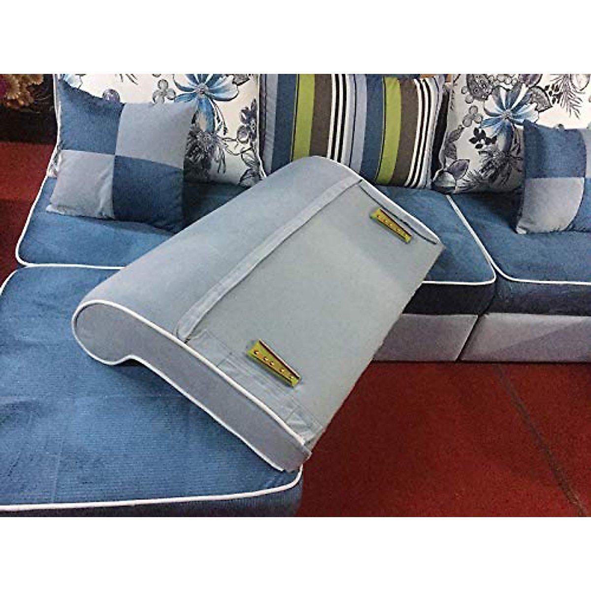 KAFENDA Sofa Latch, Sofa Slider, Bed Frame Accessories, Furniture Connector, Tapered Diagonal Bolt, Sofa Fixing Bolt, Interlocking Sofa Connector Bracket 【Length 120MM】(Color)