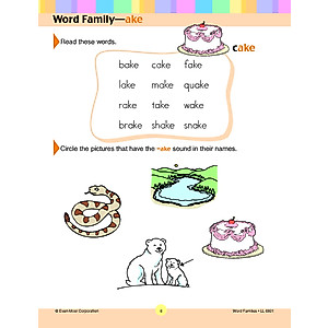 Word Families (Learning Line)