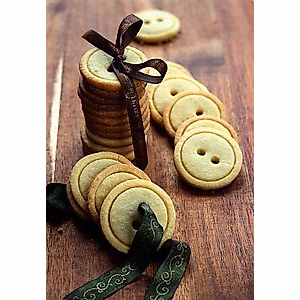 Antallcky Round Cookie Cutter Set-5 pcs Stainless Steel Circle Biscuit Molds Fondant Cake Cookie Cutter Set Pastry Heavy Duty Ring Mold-4,3.6,3.2,2.8,2.4in