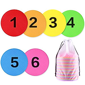 TUPARKA Spot Markers Classroom Circles Spot Markers Floor Spots Markers for Kindergarten Preschool Kids and Teachers