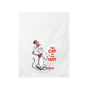 Bioworld Cat in The Hat Dr. Seuss Kitchen Dish Towel