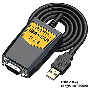 USB to CAN Converter Cable for Raspberry Pi5/4/Pi3B+/Pi3/Pi Zero(W)/Jetson Nano/Tinker Board and Any Single Board Computer Support Windows Linux Mac OS Android Venus OS