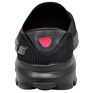 Skechers Performance Women's Go Walk 3 Slip-On Walking Shoe, Black/Black/Black, 7.5 Wide