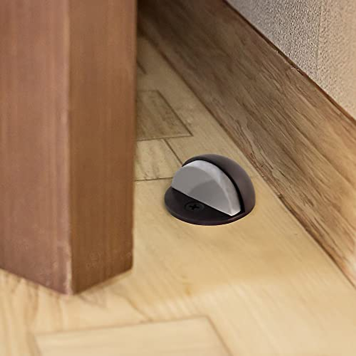 Design House 181891 Dome Door Stop, 5-Pack, Oil Rubbed Bronze