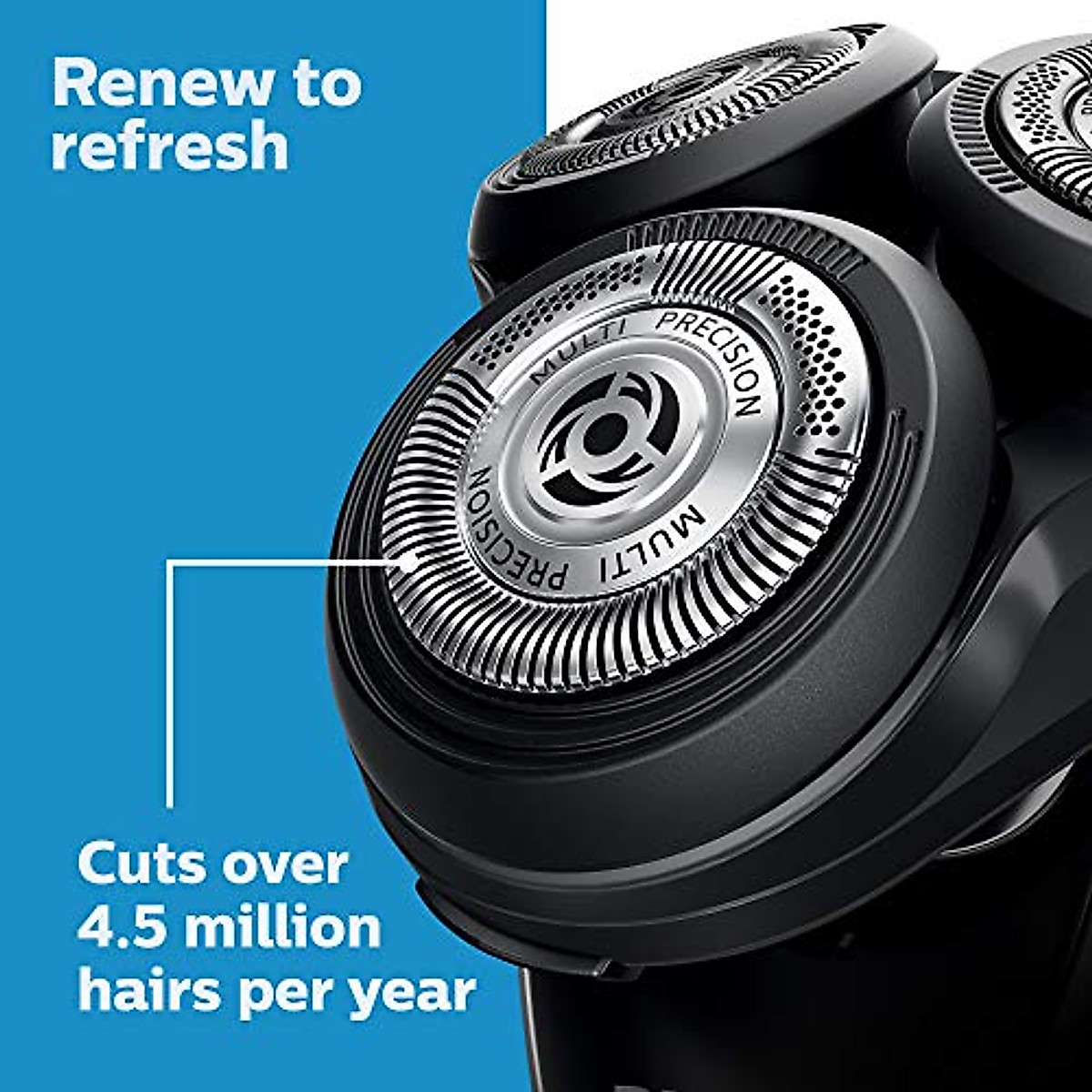 Philips Norelco Replacement Heads for Series 5000 Shavers, SH50/52