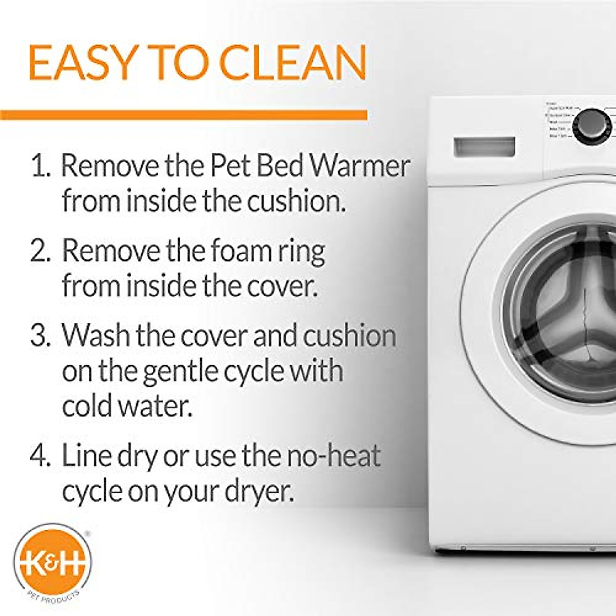 K&H PET PRODUCTS Thermo-Kitty, Heated Cat Bed Large 20 Inches Sage/Tan