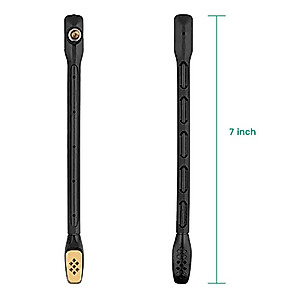 Smays Mic Replacement for Astro A40/A40 TR Gaming Headset, Detachable Noise-Cancelling Boom Microphone Piece with Foam Cover for PS4 PS5 Xbox Game