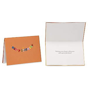 Papyrus Birthday Card Assortment, Balloons and Candles (3-Count)