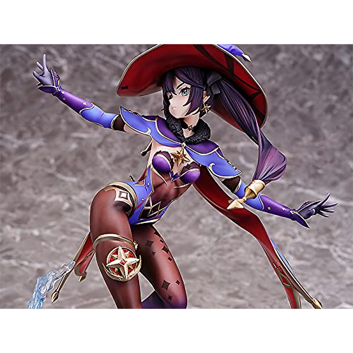 Wonderful Works Genshin Impact: Astral Reflection Mona 1:7 Scale PVC Figure, Multicolor