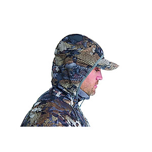 Sitka Men's Hunting Windproof Gore-Tex Camo Dakota Hoody, Optifade Timber, Medium