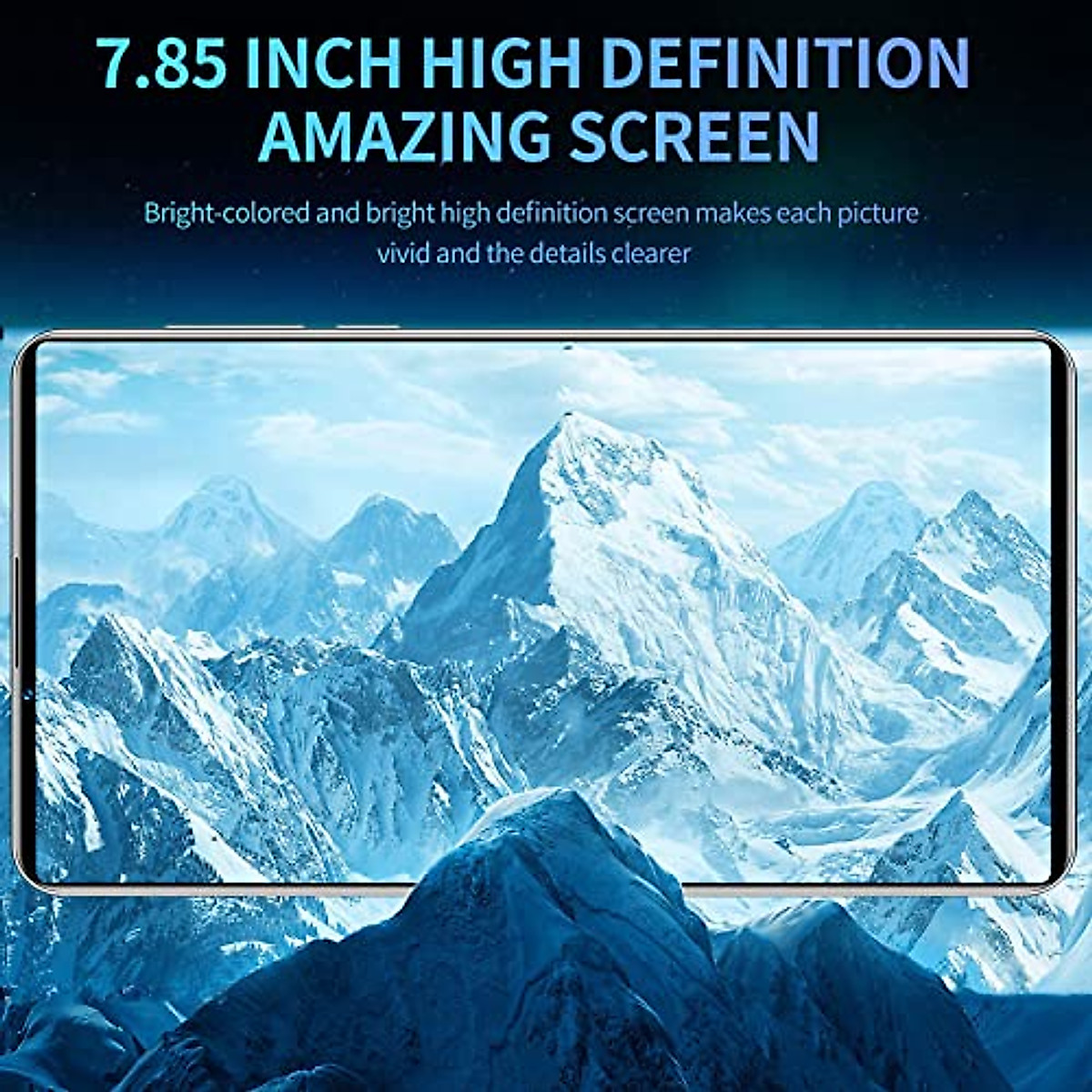 Android 5.1 Tablet, 7 inch HD Display 8-core 1+16GB ROM TF Expansion Voice Call Game Tablet Best for Adults Working Childrens Boys Girls School Learning Birthday Gift, Purple, 23.2*18*5.5cm