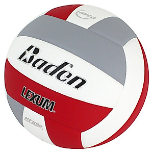 Baden Lexum Premium Composite Microfiber Indoor Official High School Game Volleyball 13U to 18U Official Size + Weight NFHS + AVCA Approved