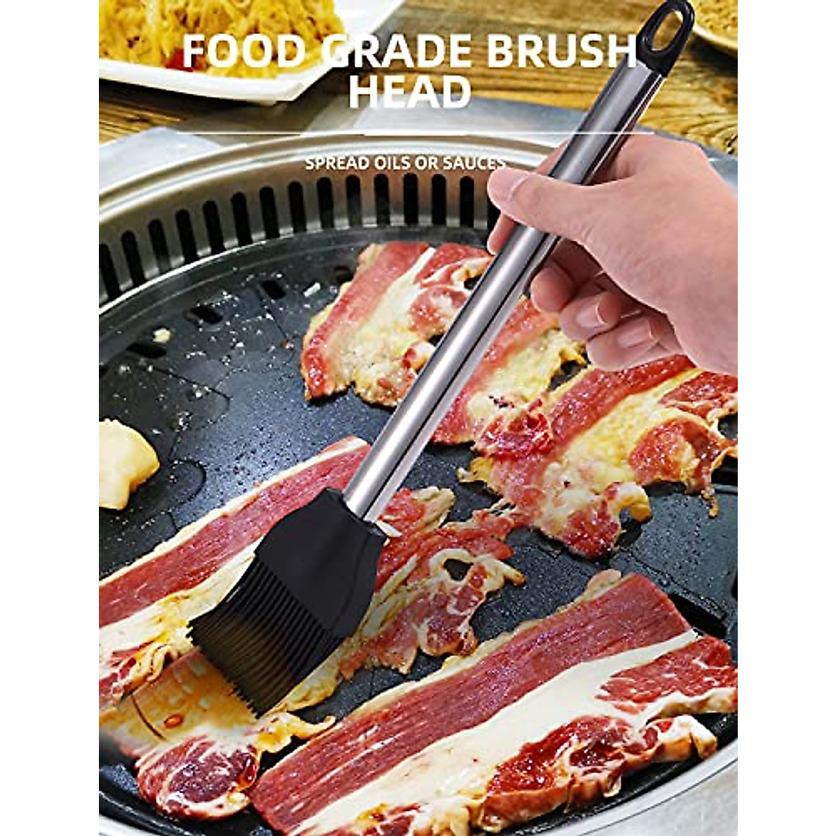 POLIGO Grill Tools Set,25Pcs Stainless Steel Grilling Accessories with Portable Case,Spatula, Tongs&Meat Knives and Fork for Dad Gifts,Professional BBQ Tools Set for Men Outdoor Camping/Backyard