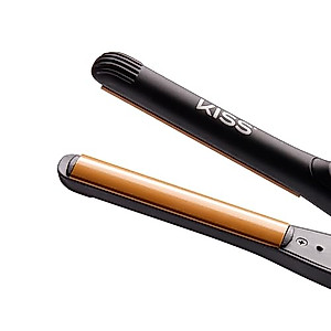 KISS Ceramic Tourmaline Flat Iron, 1/2"