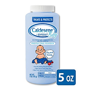 Caldesene Baby Cornstarch Powder With Zinc Oxide 5 oz (Pack of 7)
