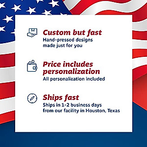 Pattern Pop - Personalized Patriotic Tote Bag - 4th of July and Memorial Day Pillows - Graphic Canvas Tote Bag - Tote Bag Personalized for You - Flag