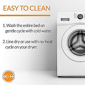 K&H Pet Products Self-Warming Crate Pad Mocha X-Large 32 X 48 Inches