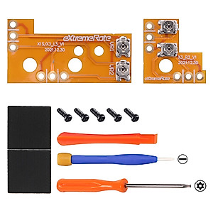eXtremeRate Thumbsticks Drift Fix Kit for Xbox Series X & S Controller, Custom Accessories Analog Stick Drift Repair Board for Xbox Core Controller, for Xbox One Elite Wireless Controller