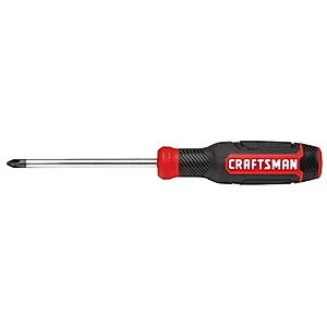 CRAFTSMAN Screwdriver, Phillips, Bi-Material, PH #2 X 4 Inch (CMHT65054N)