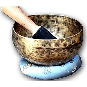 8"handmade Tibetan Singing Bowl-handmade By Singing Bowl House in Nepal