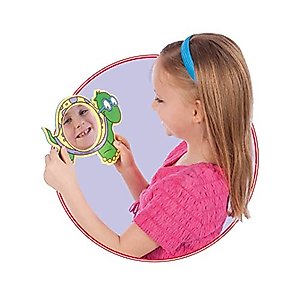 Super Duper Publications | Animal Foam Mirrors Therapy Tool (4 Pack) | Educational Learning Resource for Children