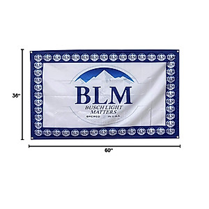 2But Latte BLM Beer flag BUSCHHHHHH 3x5ft College Dorm Decor banner