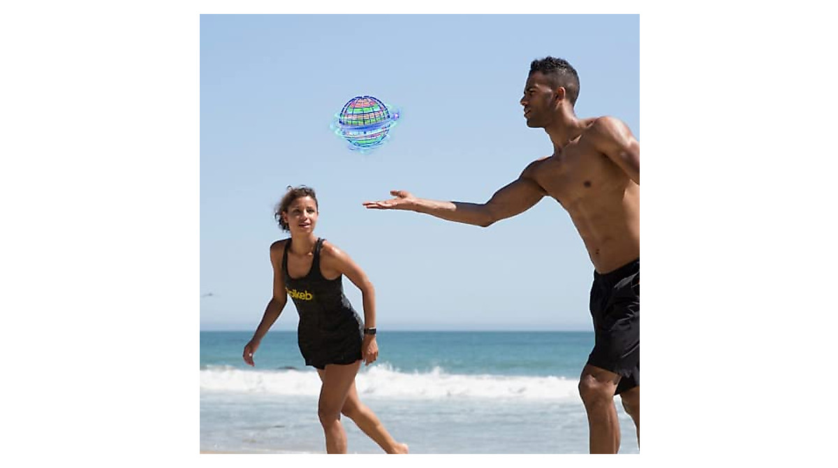 Flying Orb Hover Ball with RGB Lights — Kids & Adults Flying Toy