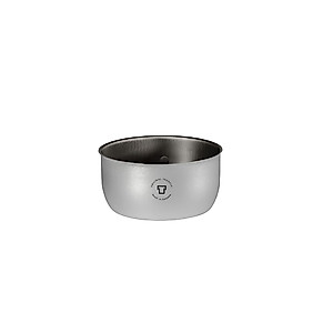 TRANGIA 27 Duossal 2.0 Stainless Steel Lined Aluminum Saucepan, Outer, 1L Black