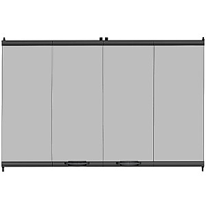 Heatilator Fireplace Doors - Black 36" Glass Doors - DM1036