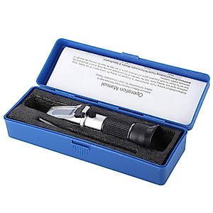 Test Refractometer, Automotive Antifreeze Refractometers Aluminium Alloy Freezing Point Temperature Tester Device