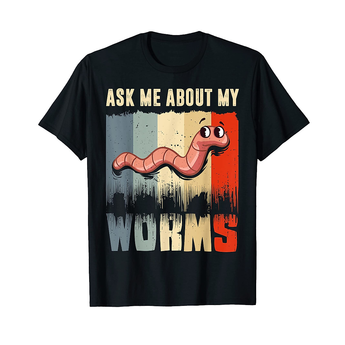 Worm Composting Gift Vermicomposting Compost Bin T-Shirt