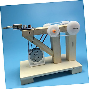 CLISPEED Student Gifts Engineering Toys Hand Power Generator Students Gift Manual Generator Assembly Model Educational Toy Model Hand Generator Assembled Dynamo Small Production Pupils