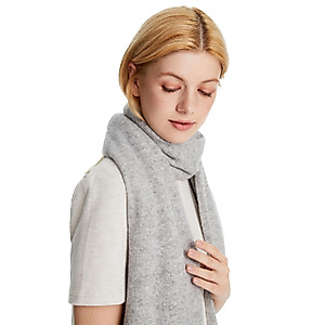 Seasons Comfort 100% Cashmere Knitted Wrap, Oversized Shawl, Scarf, Stole
