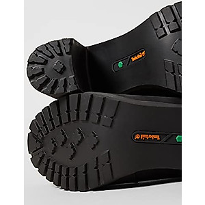 Timberland Women's Allington 6-Inch Lace-Up Boots, Black Nubuck, 8