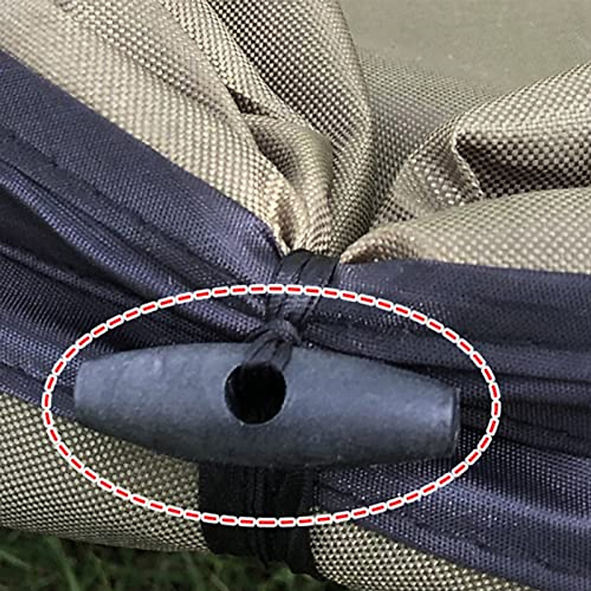 Collapsible Trash Can, 30 Gallon Large Collapsible Pop Up Recycling Leaf Bag Reusable Camping Trash Can with Handles, Waterproof and Tear Resistance, for Camping, Laundry, Storage, Garden (Green)