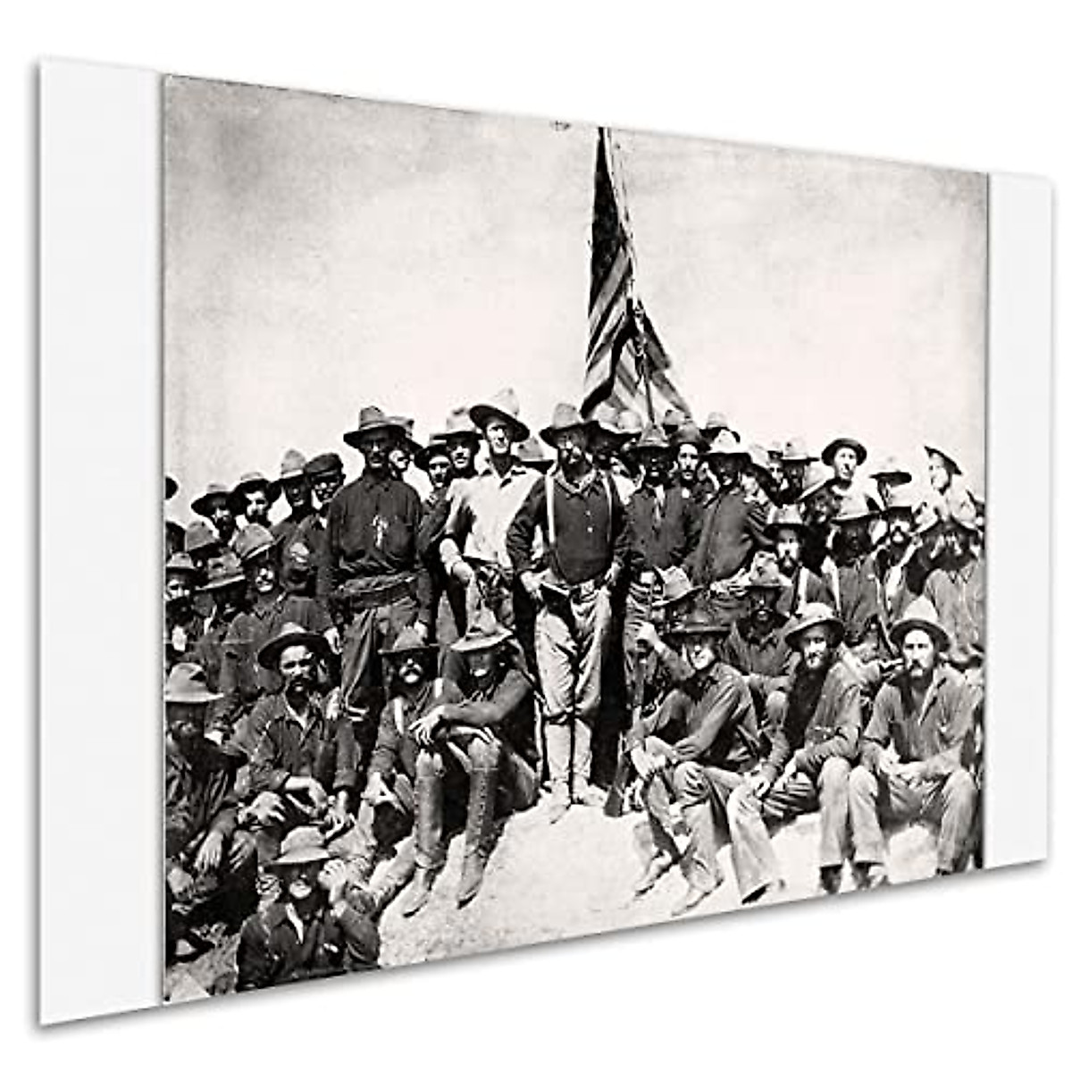 History Prints Teddy Roosevelt & the Rough Riders - Spanish-American War Poster - 16 x 24 inches