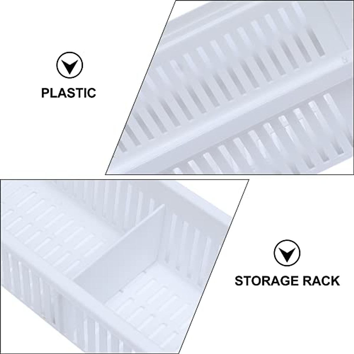 DOITOOL Expandable Bath Shelf Bathtub Caddy Tray Bathtub Holder Non- Slip for Shower Organizer Bathtub Toy Shelf