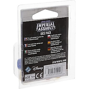 Star Wars Imperial Assault Board Game DICE PACK - Epic Sci-Fi Miniatures Strategy Game for Kids and Adults, Ages 14+, 1-5 Players, 1-2 Hour Playtime, Made by Fantasy Flight Games