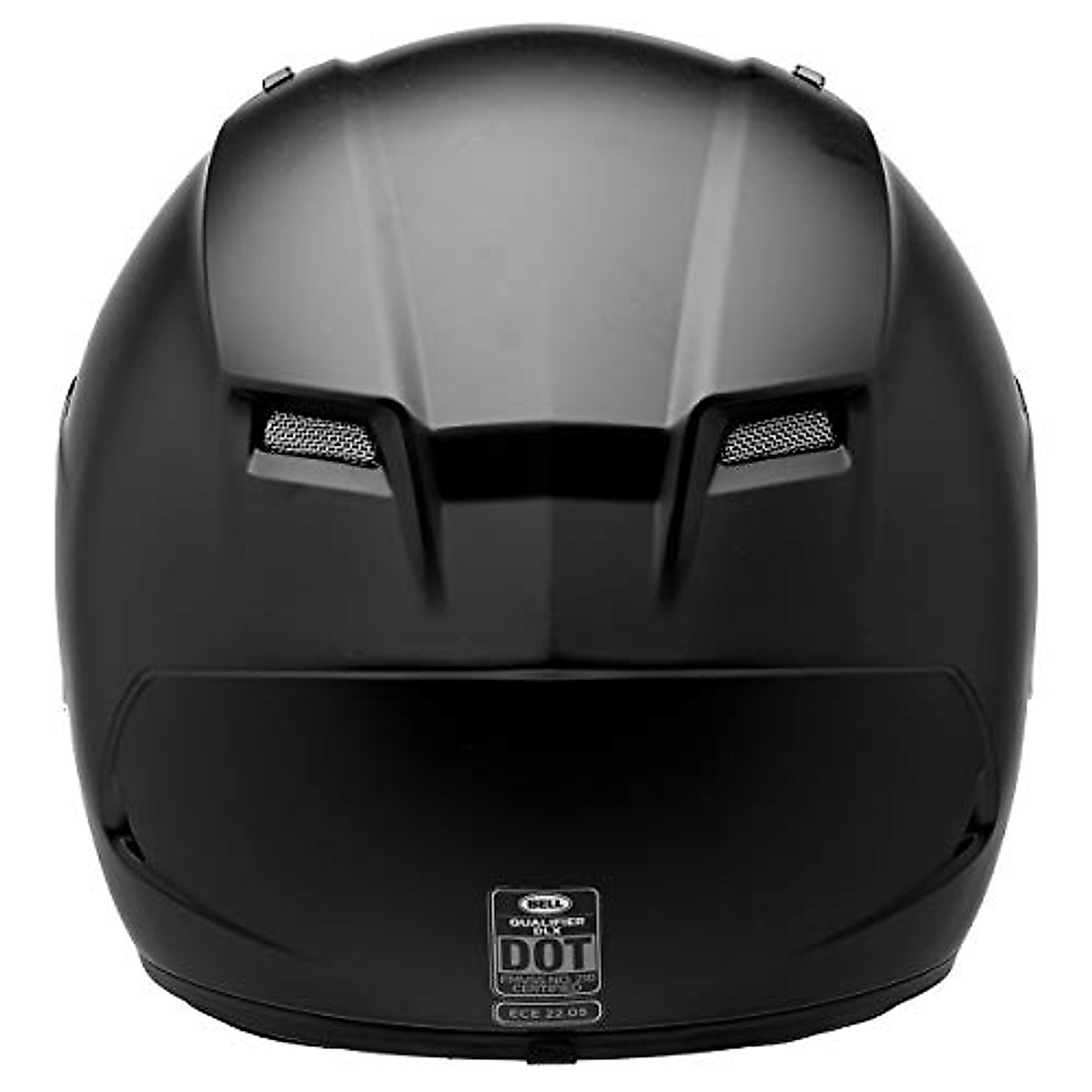 BELL Qualifier DLX Full-Face Blackout Helmet (Blackout Matte Black - X-Small)