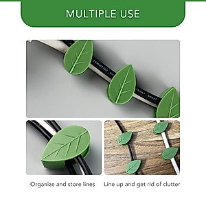 Plant Climbing Wall Fixture Clips 40 Pcs, Garden Vegetable Plant Support Binding Clip Invisible Wall Vines, Self-Adhesive Clips Plant Vine Traction for Indoor Outdoor Decoration